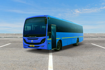 Ashok Leyland VIKING CNG Stage carrier bus vs Sml Isuzu Standard School ...