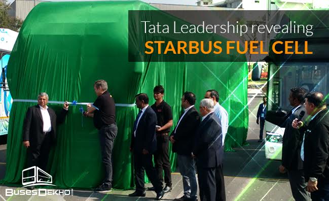 Tata Showcases Country’s First Fuel Cell Bus, but is India Ready?