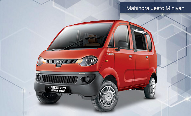 Mahindra Jeeto Minivan Launched at INR 3.45 Lakh