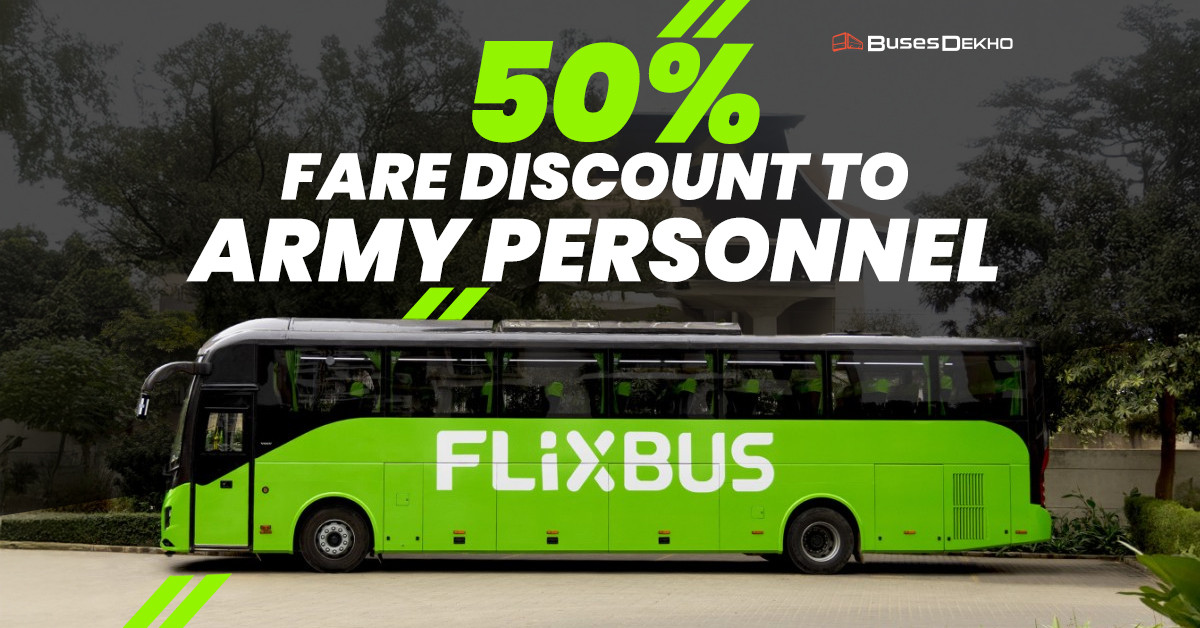 FlixBus Announces A Special 50% Fare Discount Exclusively For Army ...