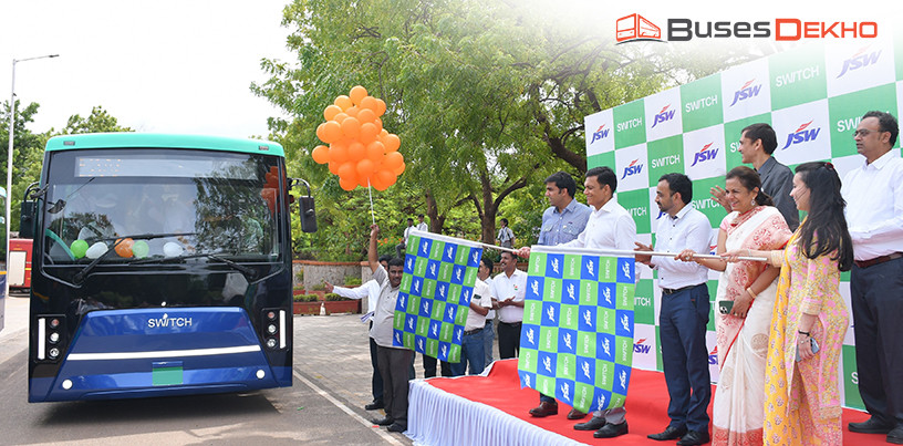 Switch Mobility Join Hands with JSW To Deploy Electric Buses For Staff ...