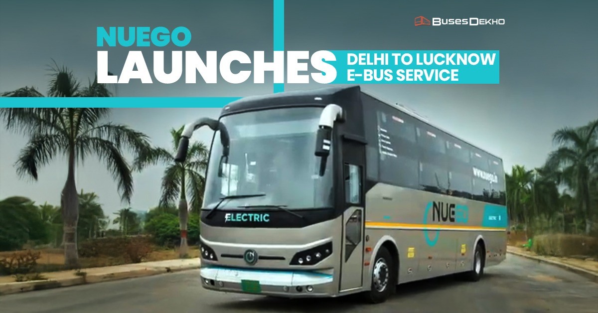 NueGo Launches Premium Electric Intercity Bus For The Delhi-Lucknow ...